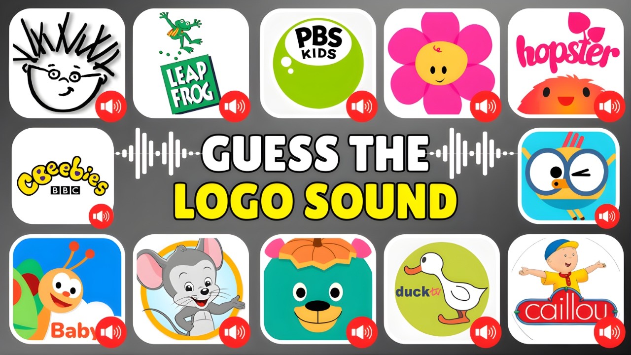 Guess The Preschool Learning Logo Sound 🔊👶 | Baby Einstein, LeapFrog ...