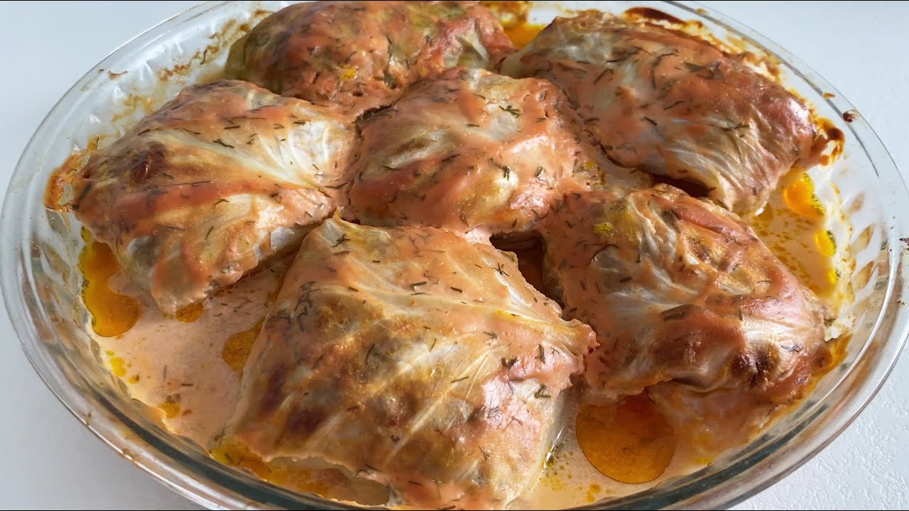 Вкусные ГОЛУБЦЫ с ФАРШЕМ | Домашние ГОЛУБЦЫ | быстрый, пошаговый рецепт ...