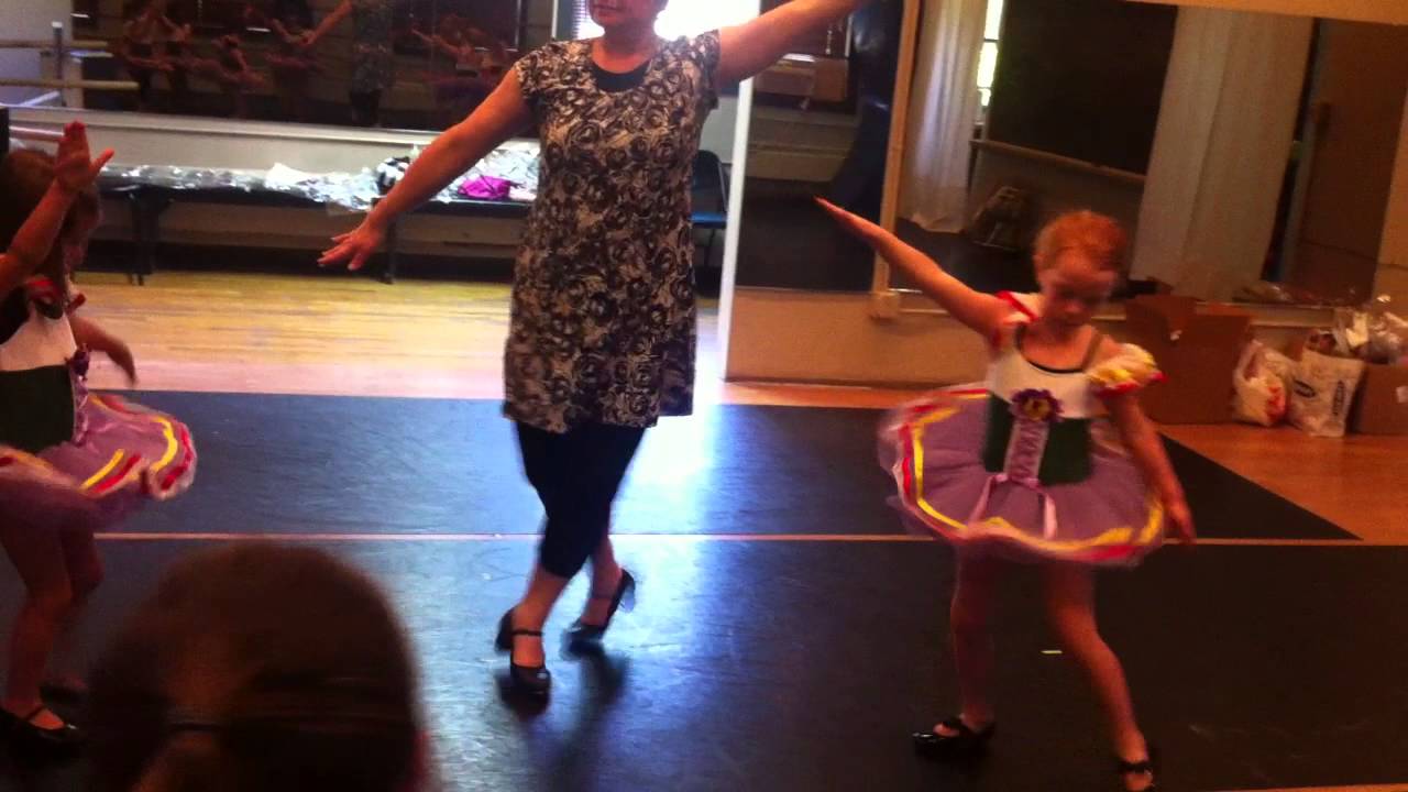 Miss Candace's Petite Brave tap - YouTube