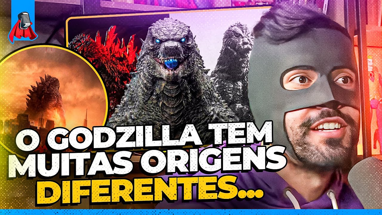 TODAS AS ORIGENS DO GODZILLA NA CULTURA POP | Cortes The Nerdz - YouTube