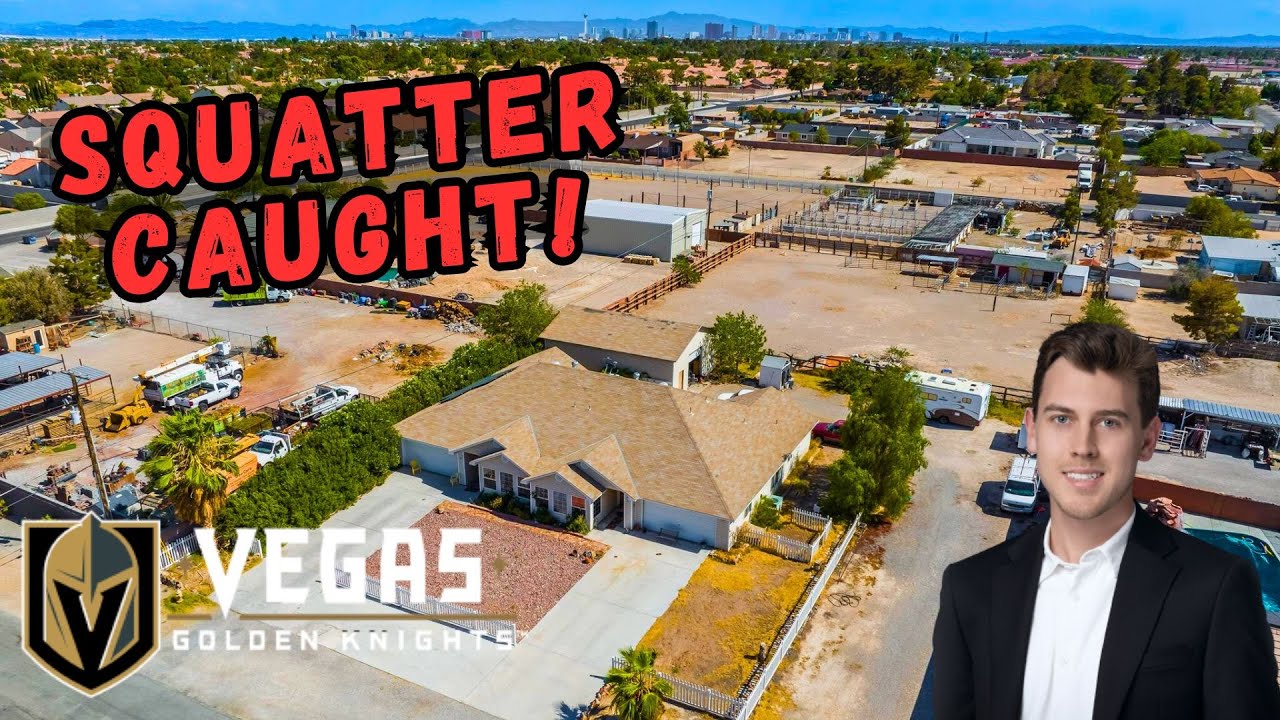 Squatter caught on Las Vegas duplex! - YouTube