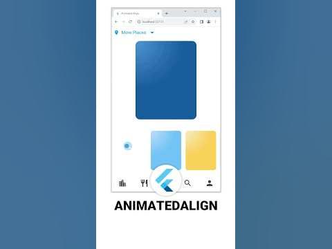 🔥📱Smooth animated Flutter widget movements - AnimatedAlign widget - YouTube