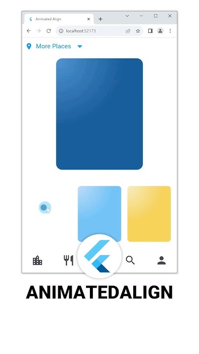 🔥📱Smooth animated Flutter widget movements - AnimatedAlign widget - YouTube