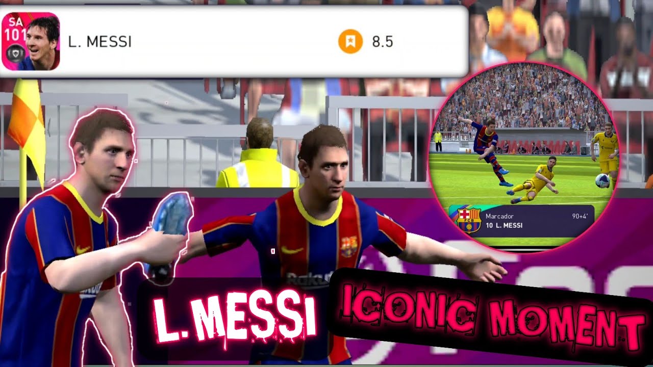 ICONIC MOMENT DO L.MESSI MAIS APELÃO IMPOSSÍVEL 🔥🔥🔥 - PES 2021 MOBILE ...