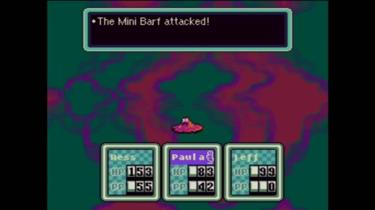 Earthbound - Mini Barf - YouTube