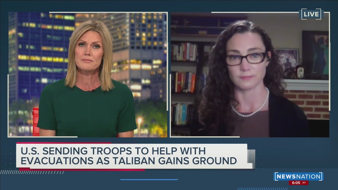 Emily Harding talks Taliban gaining control in Afghanistan - YouTube