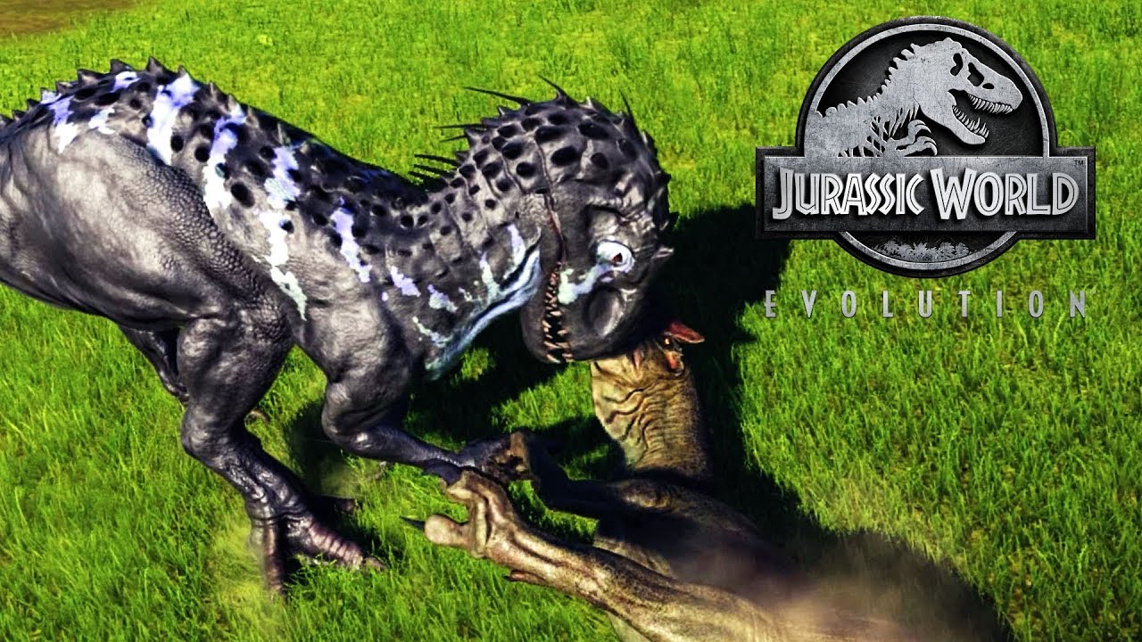 INDOMINUS REX AZUL NUEVO DINOSAURIO MUTANTE JURASSIC WORLD EVOLUTION ...
