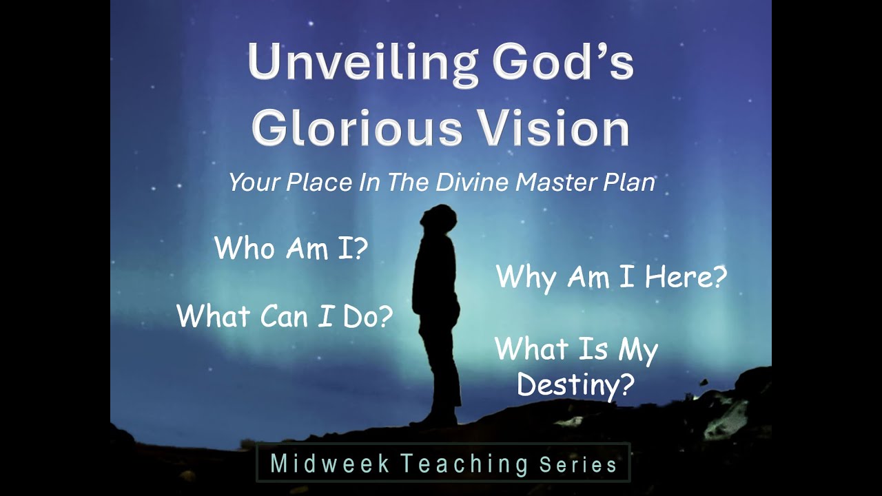 Session I: Unveiling God's Glorious Vision. Who Am I? First Word On ...