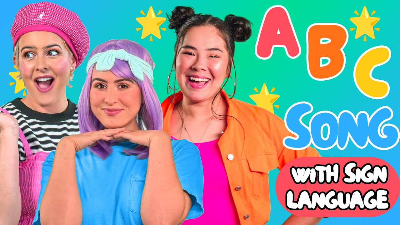 ABC Song with Sign Language | Nursery Rhymes and Kids Songs ...