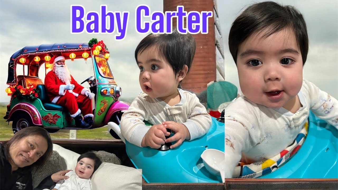 Baby Carter and grandpa 👴 - YouTube