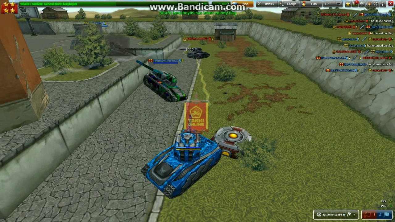 Tanki Online xp bp training with clanmate - YouTube