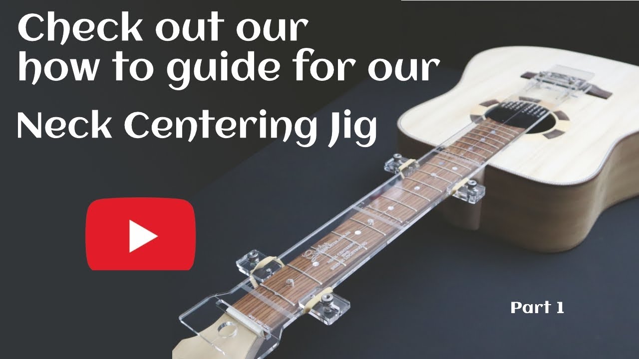 Guitar Templates Neck Centering Jig Part 1 - YouTube