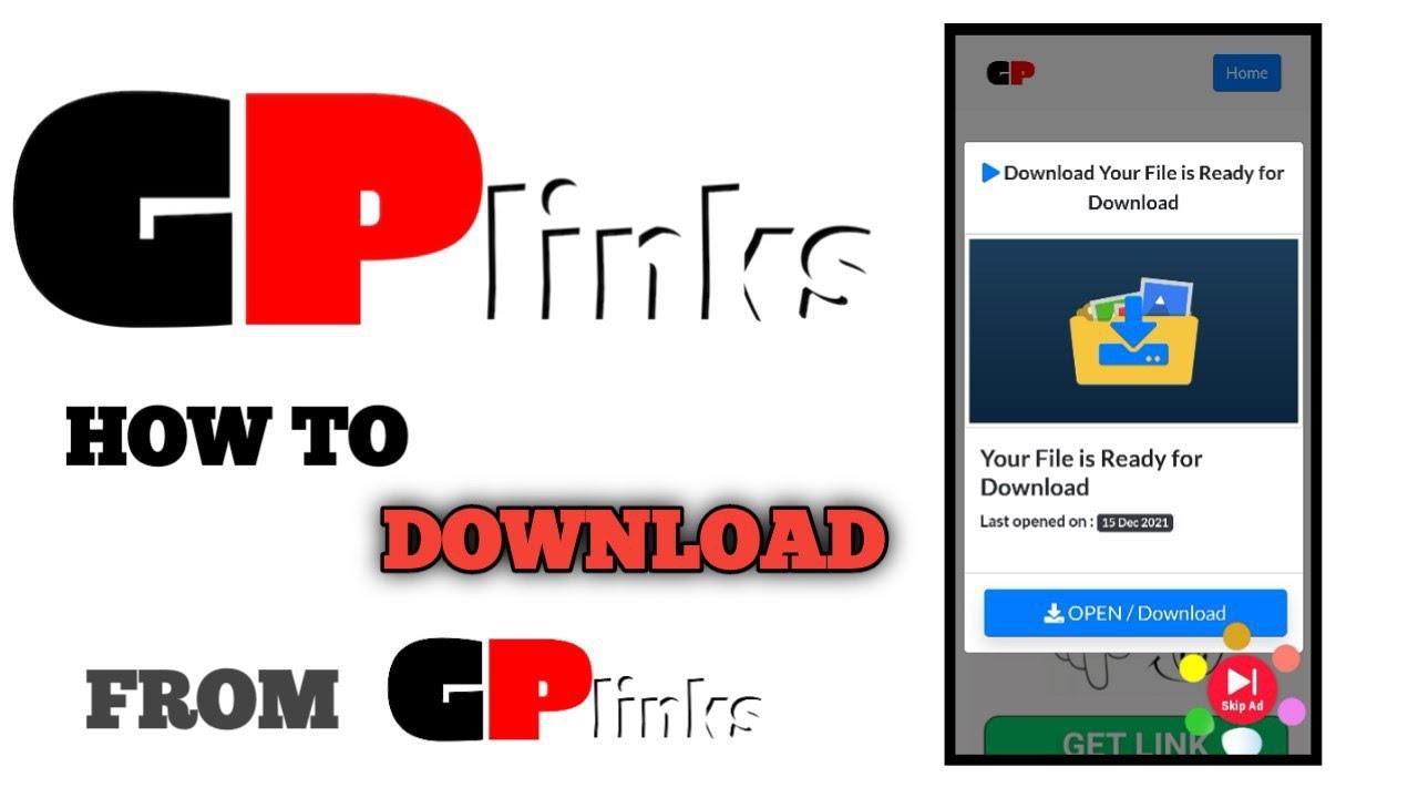 HOW TO OPEN GPLINK EASY TRICK 2021 - YouTube