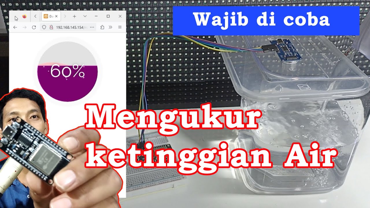 Mengukur Ketinggian Air | Project Arduino - YouTube