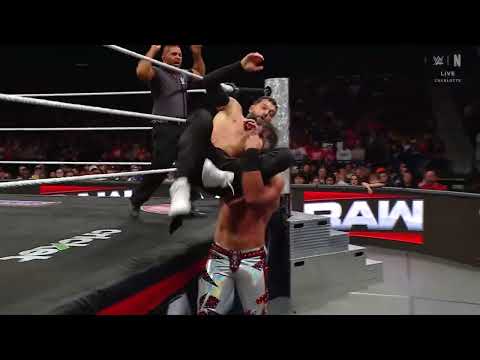 Seth Rollins vs Finn Balor Raw 17/02/2025 Highlights