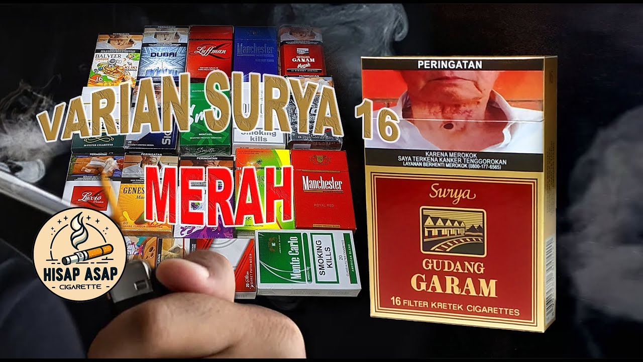 SURYA MERAH 16 Pengganti Surya 16 Coklat Enak Mana...? - YouTube