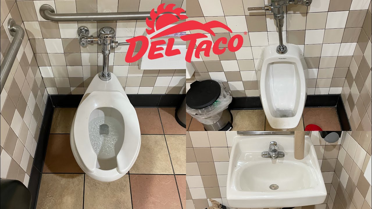 Del Taco Men’s Restroom Full Shoot. - YouTube