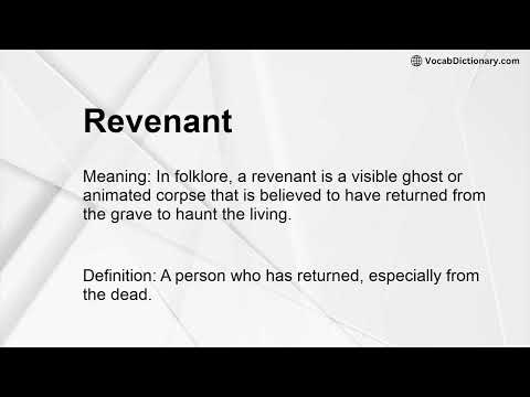 Revenant Meaning