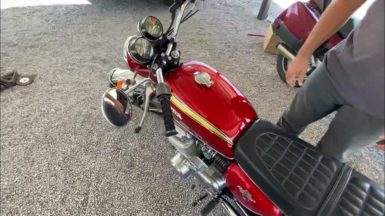 B.A.T. Auction 1971 Honda CB750 ride video - YouTube