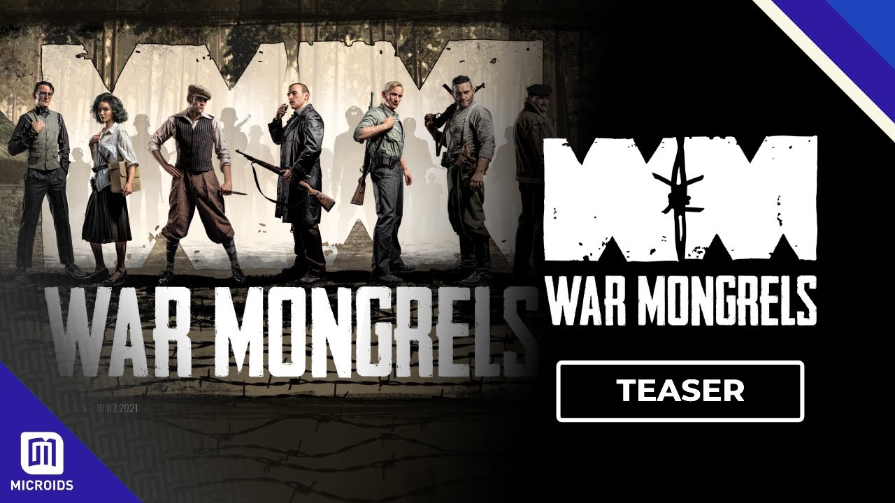 War Mongrels | Teaser | Destructive Creations & Microids - YouTube
