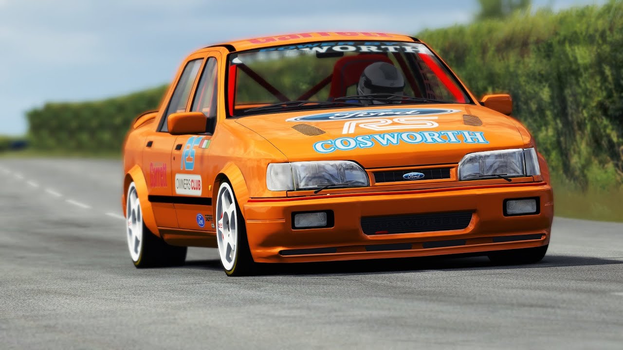 Assetto Corsa - Ford Sierra RS Cosworth Club - YouTube