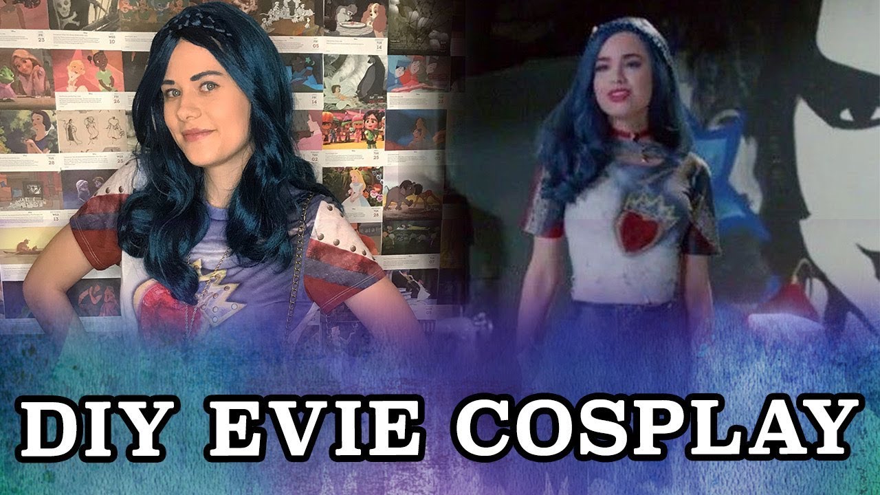 DIY Evie Inspired Cosplay!! - YouTube