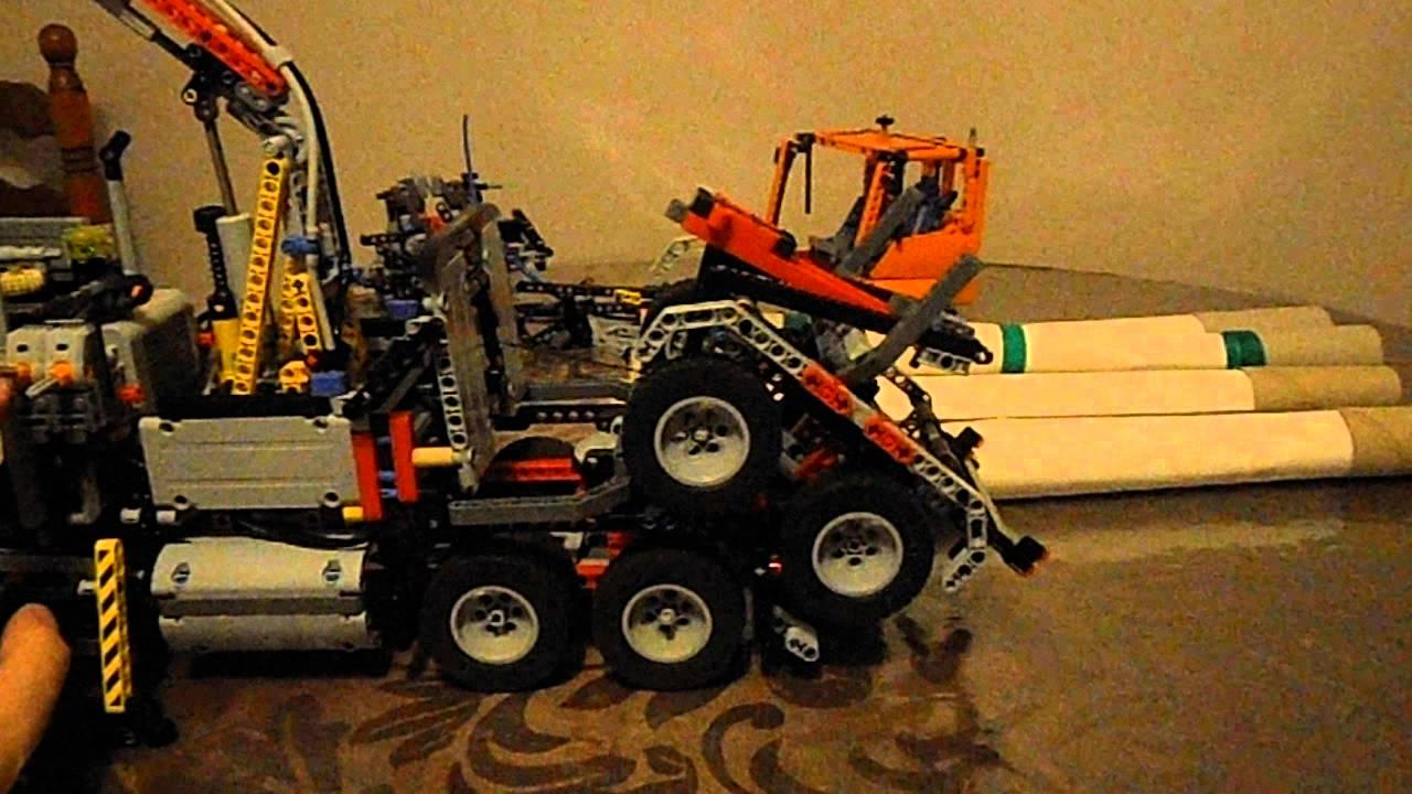 treuil V2 lego 9397 mods by only drift - YouTube