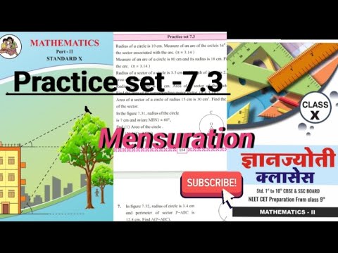 Practice set -7.3//Geometry//Mensuration//#geometry #10th #mathematics ...