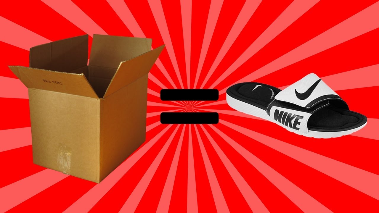 How to make cardboard Slippers/Flip-Flops - YouTube