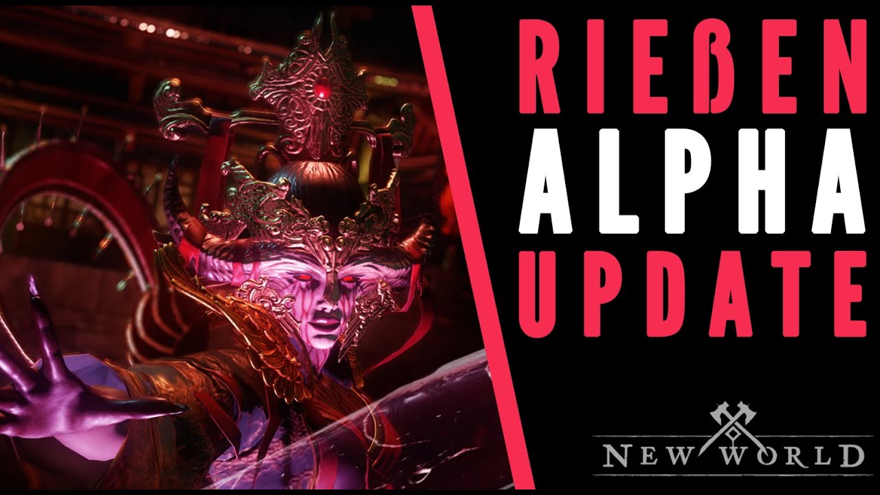 Es ändert sich SEHR VIEL! - New World Alpha Update - YouTube