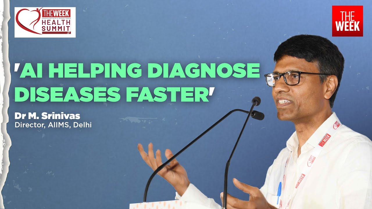 AIIMS director Dr M. Srinivas at THE WEEK Health Summit 2024 - YouTube