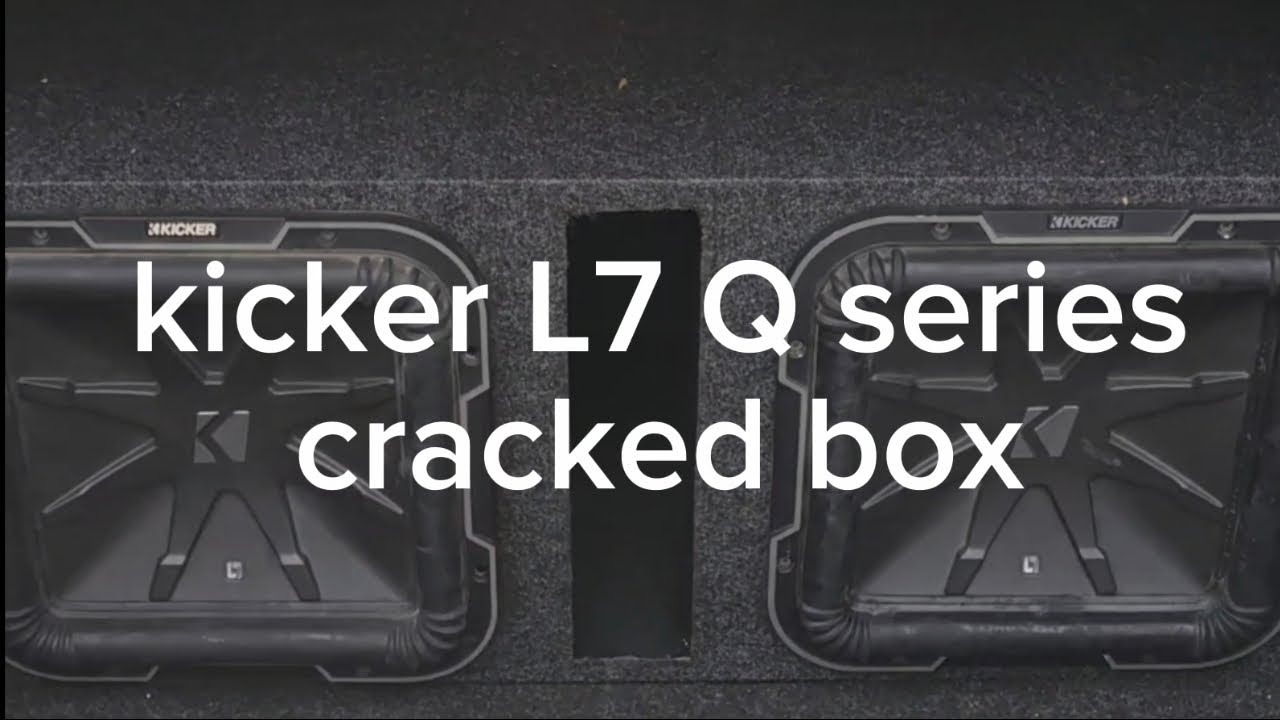 Kicker l7 12" subwoofer with hifonic amp a2000.1d - YouTube