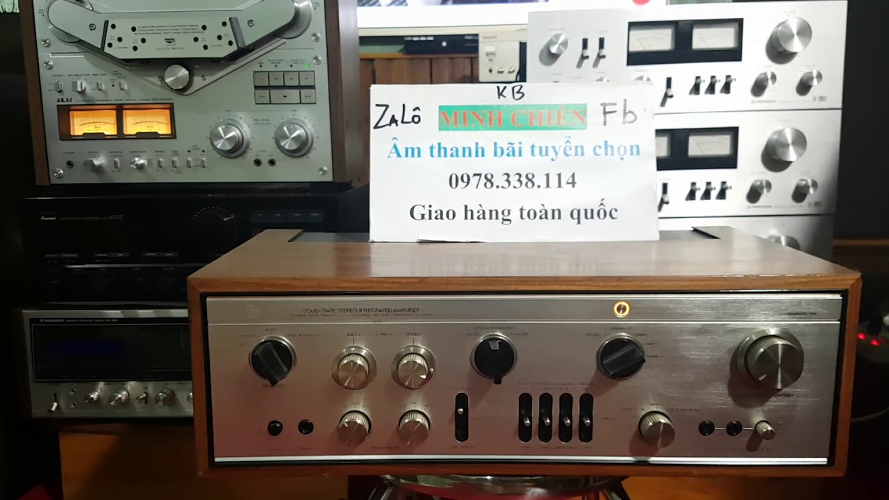 Tuyệt Phẩm cho JBL Luxman L309 - YouTube