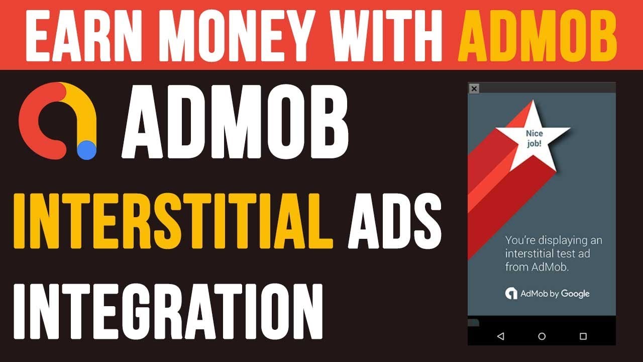How to add / Integrate Admob Interstitial Ads in Android Studio and ...