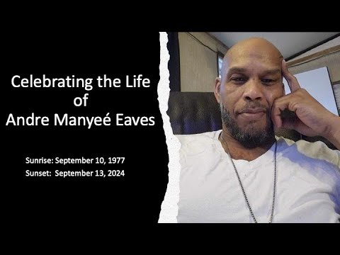 Celebration of Life for Mr. Andre Eaves - September 19, 2024 - YouTube