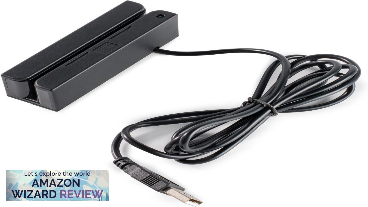Msr90 Swiper Magnetic Credit Card Reader USB 3-Tracks Hi/Lo Data ...