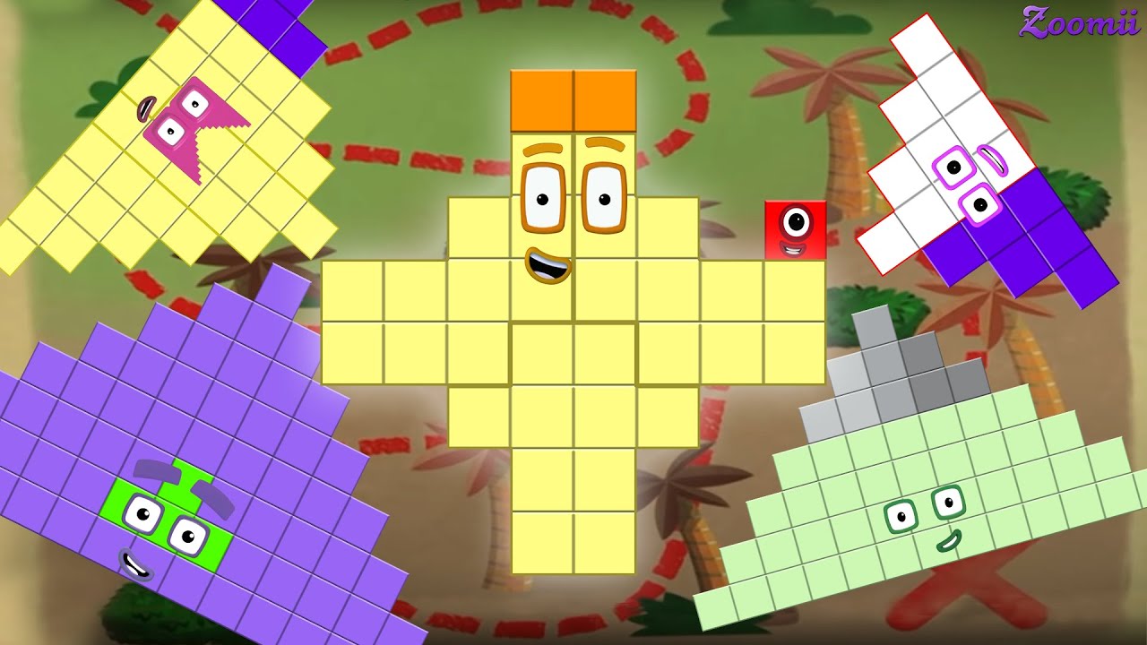 Looking for Numberblocks RAINBOW Pyramid! NEW 32 - Numberblocks ...