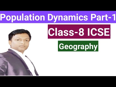 Population Dynamics Part-1 Class -8 ICSE # Geógraphy - YouTube