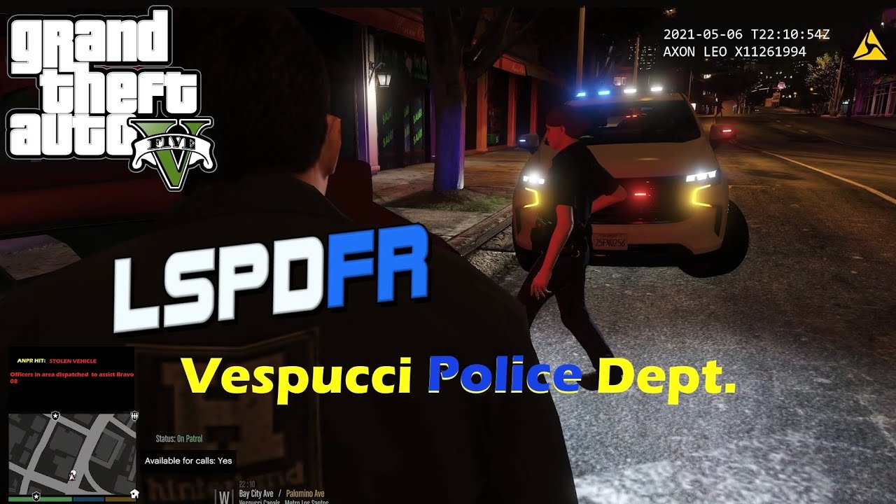 LSPDFR: Vespucci Beach Police Supervisor Patrol "A Quiet Day" - YouTube