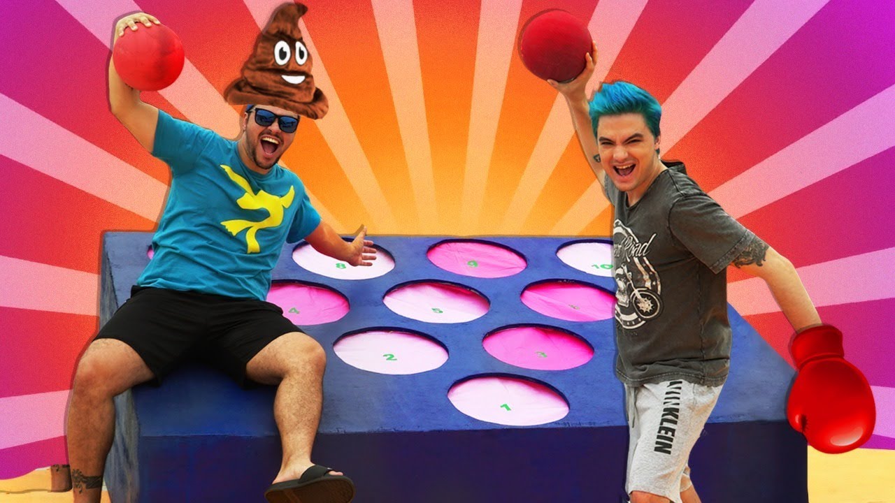 ACERTE O ALVO GIGANTE DOS IRMÃOS NETO! - YouTube