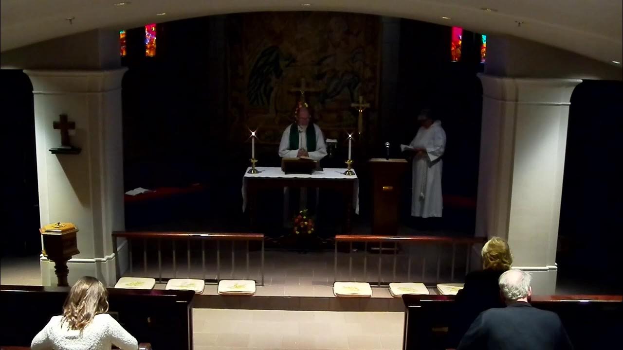 Holy Eucharist Rite I - 8:00 October 20, 2024 - YouTube