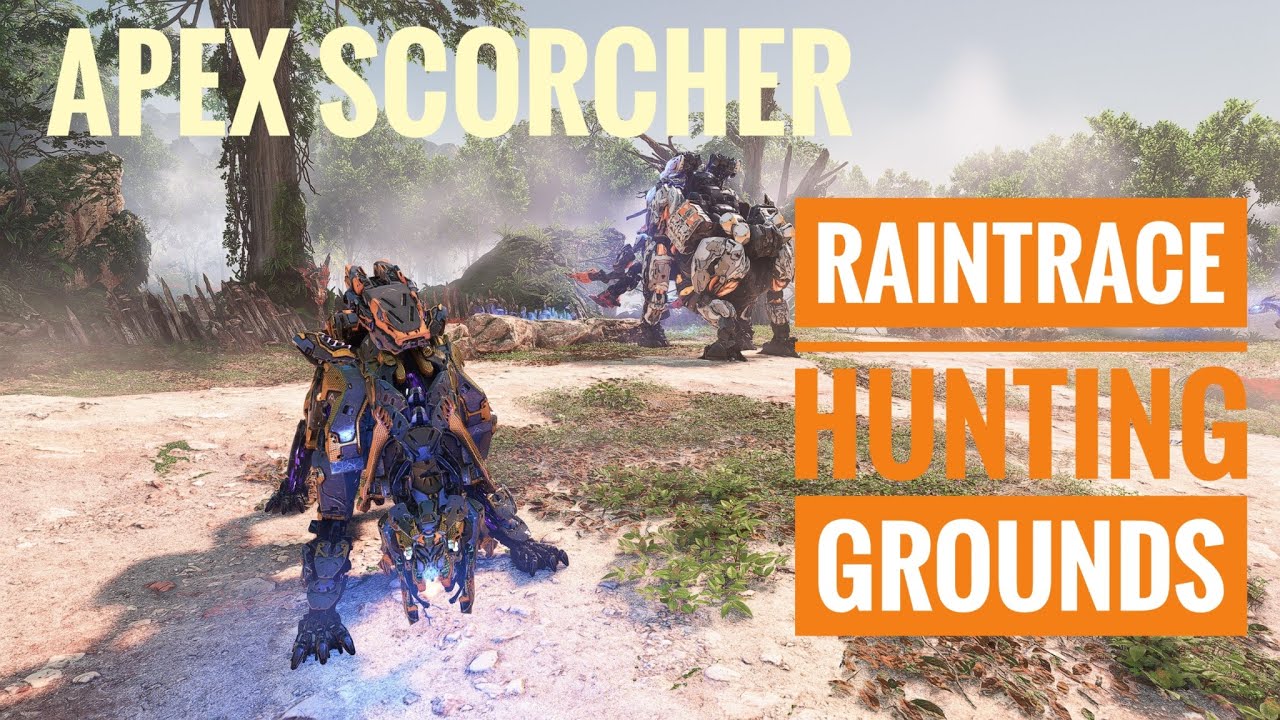Apex Scorcher at the Tremortusk/Raintrace hunting grounds: Horizon ...