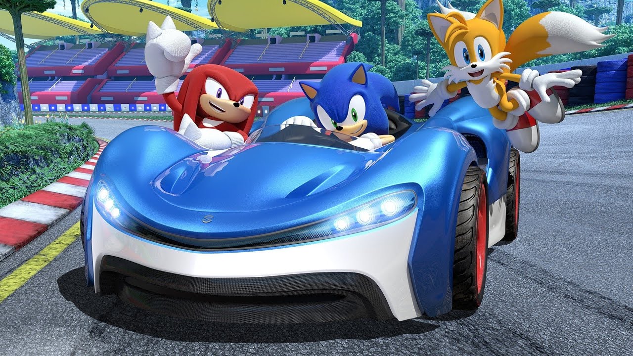 SONIC RACING Gameplay And Crash Team Racing Nitro- Fueled - YouTube