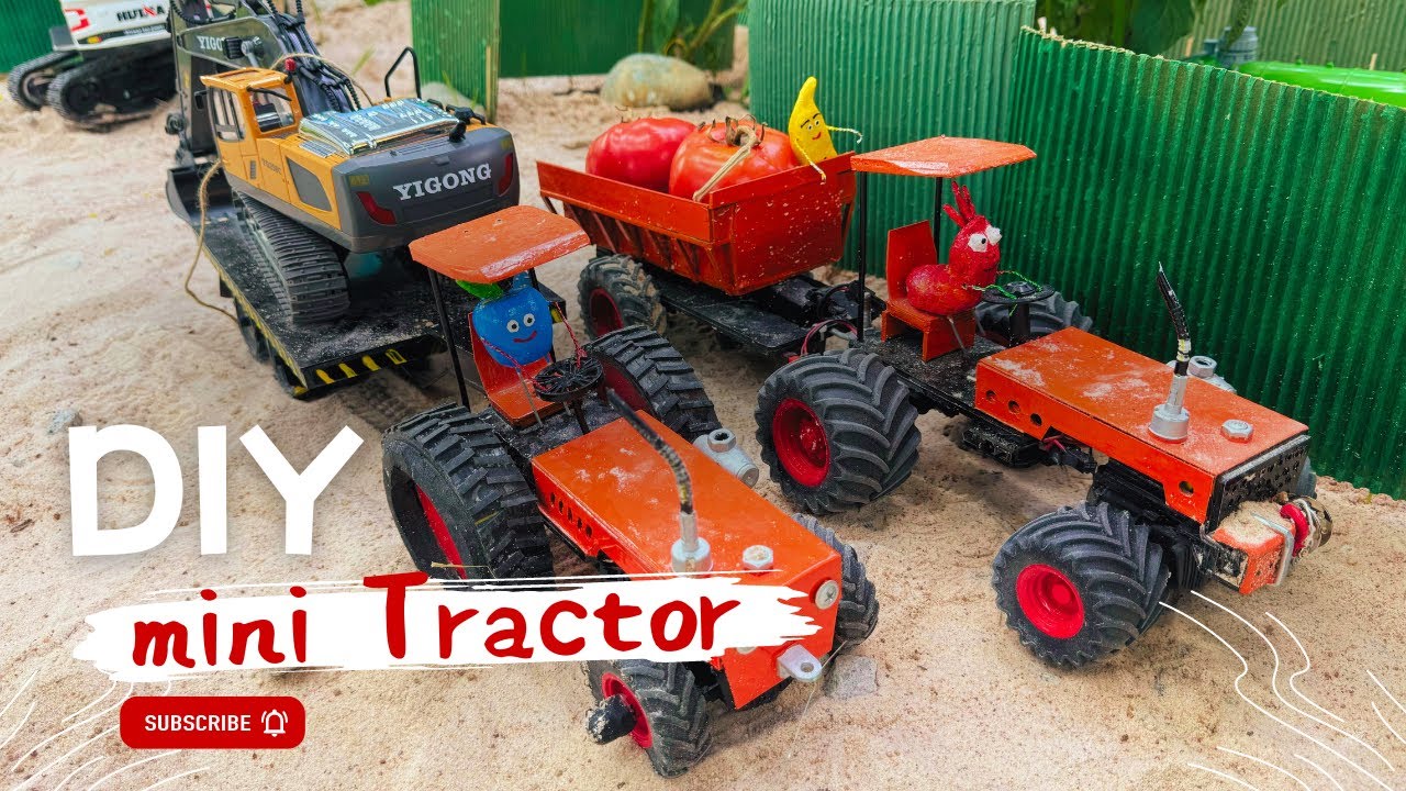 Top Collection mini tractor, tractor for kid, cartoon for kid ...