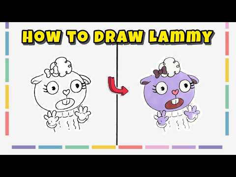 How to Draw Lammy from Happy Tree Friends – Drawing Guide