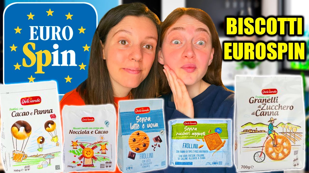 TESTIAMO I BISCOTTI di EUROSPIN 🍪 il discount più economico - YouTube