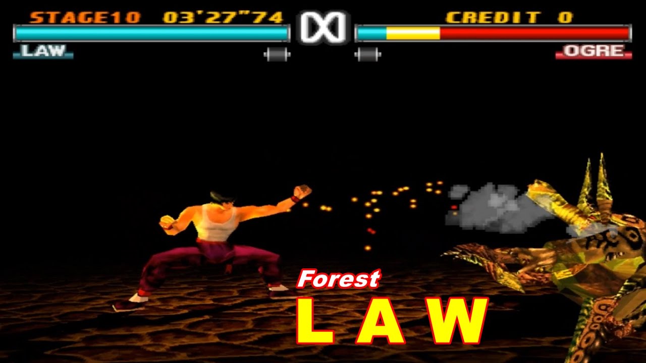 Forest LAW Tekken 3 Gameplay 4K - YouTube