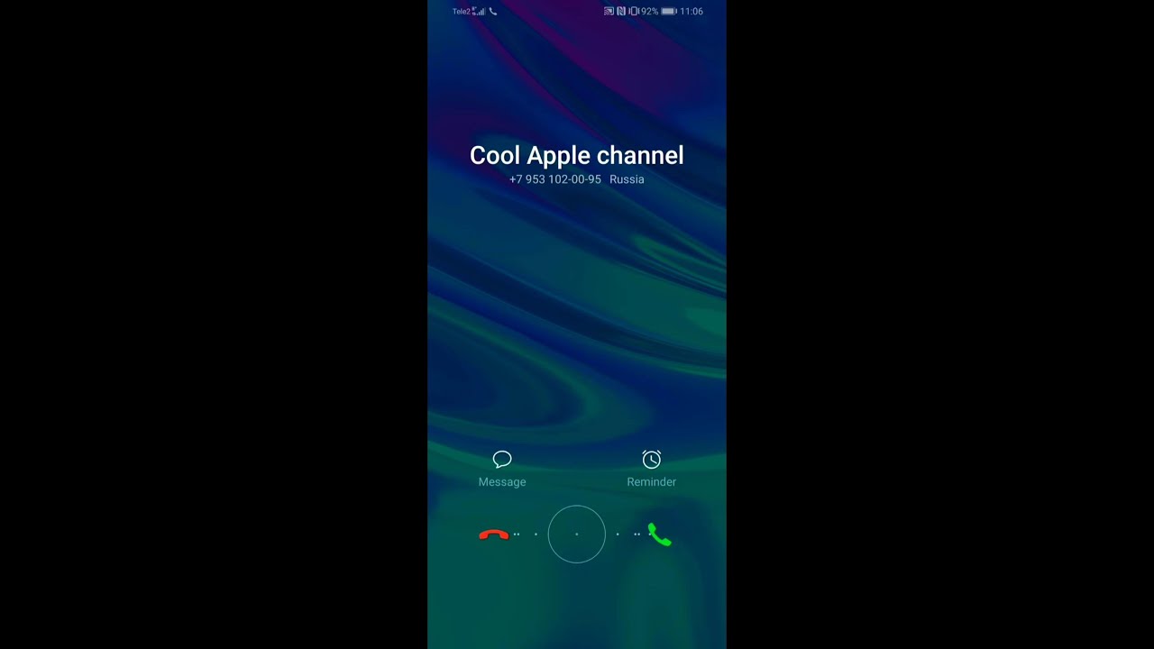 Huawei Р Smart (2019) Incoming call/ Screen video - YouTube