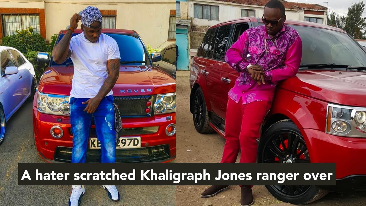 Angry Khaligraph Jones lashes out at haters after damaging his Range ...