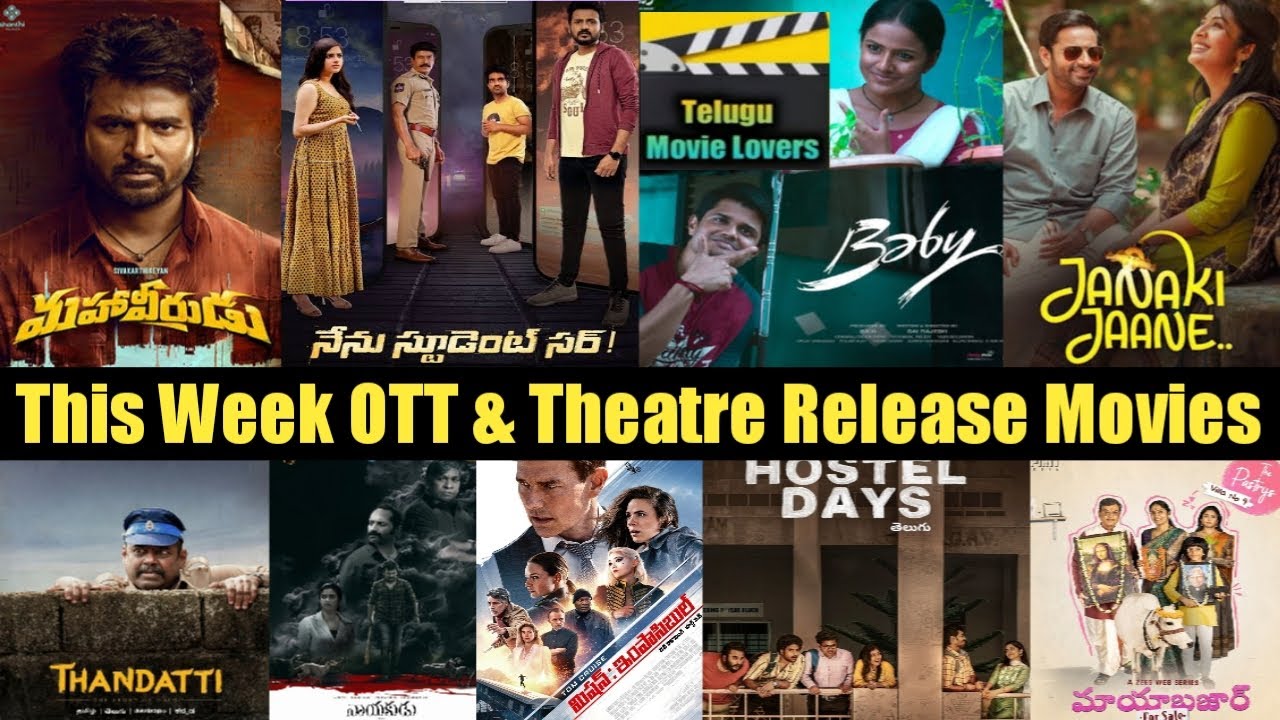 This Week OTT & Theatre Release Movies | Telugu Movie Lovers - YouTube